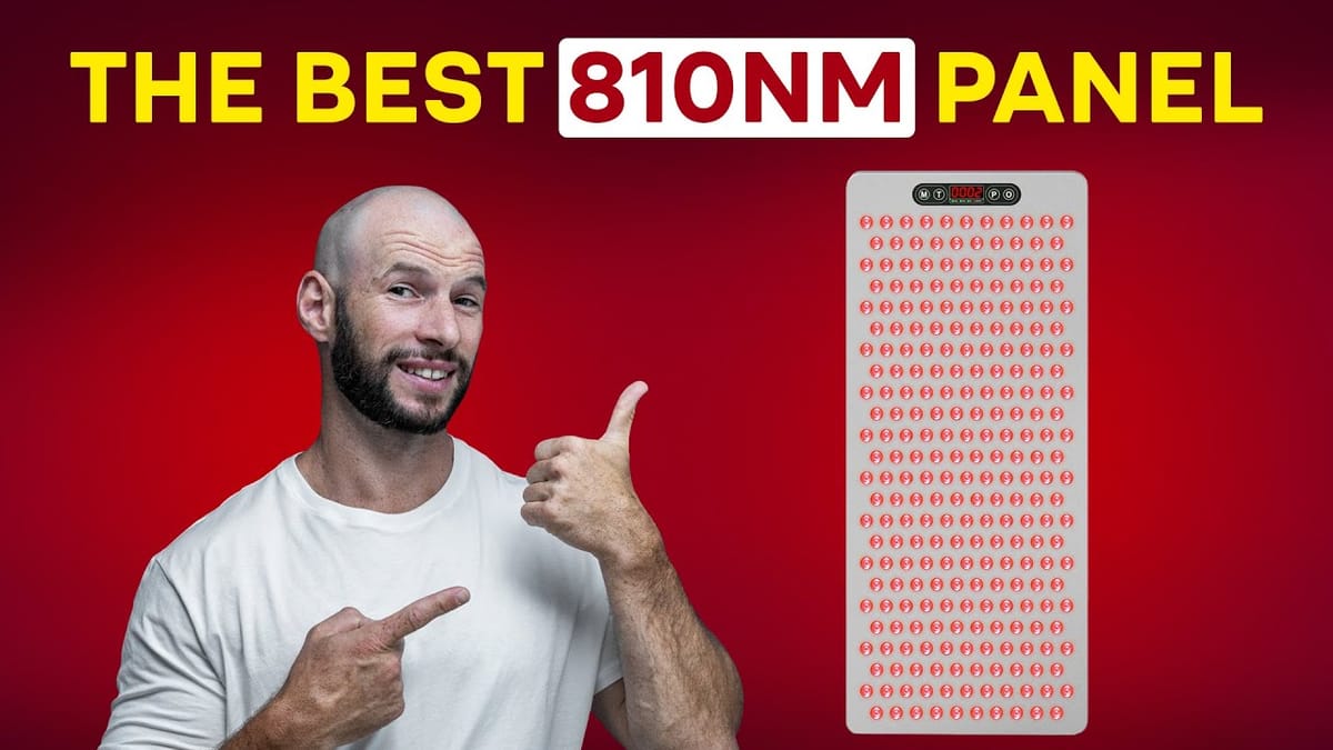 The Best 810nm Red Light Therapy Panel