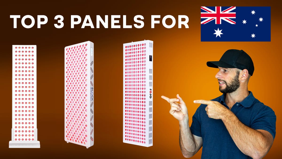 The Best Red Light Therapy Panels For Australia & New Zealand