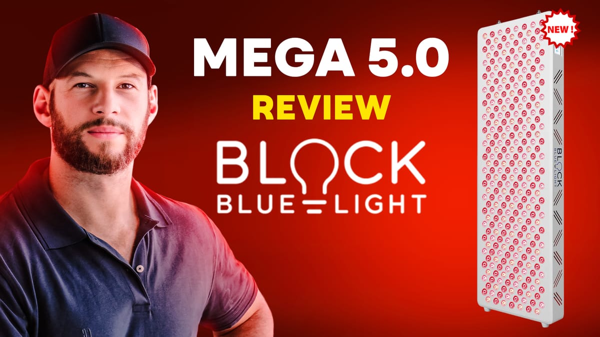 Best Red Light Panel Yet? Block Blue Light Mega Review