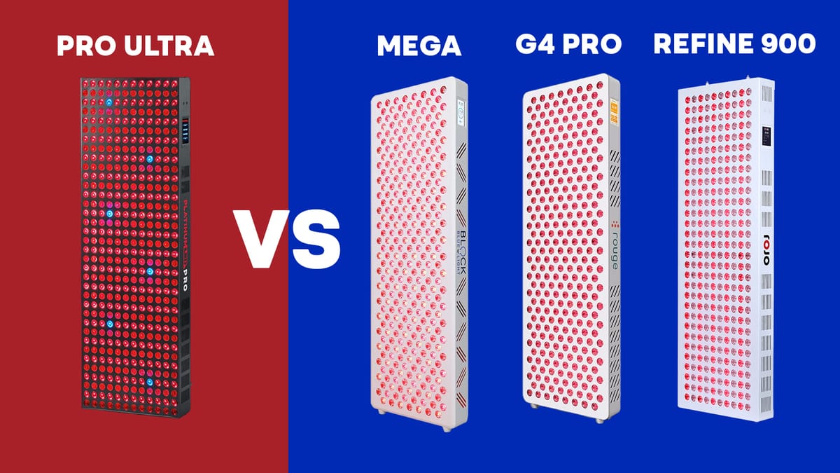 Best Red Light Panel 2025: BioMax Pro Ultra vs Rivals