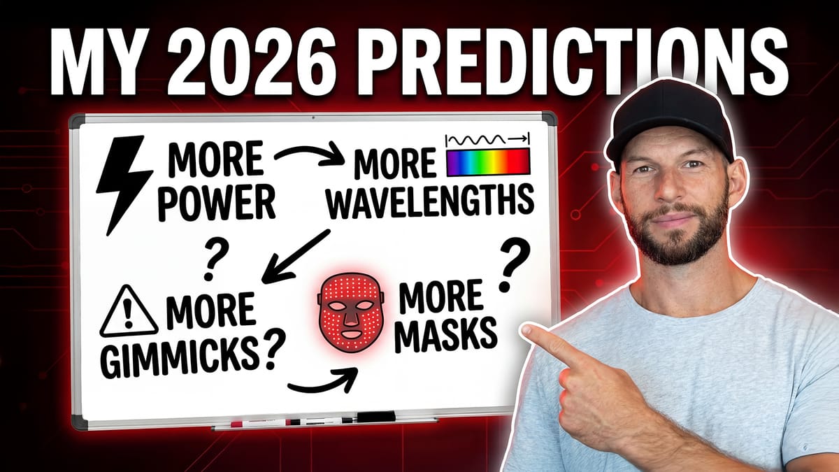 Red Light Therapy 2026: Predictions, Panels, Masks & Science