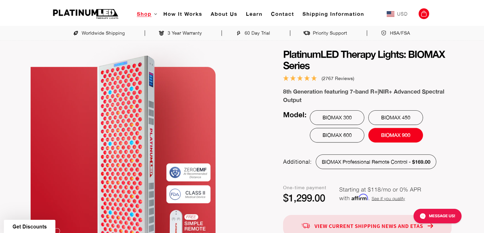 PlatinumLED BioMax 900 Review: Now With 1060nm Light?!!