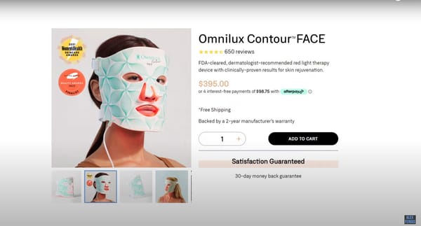 I Tried The Omnilux Mask For 5 Weeks: Surprise? (+Review)