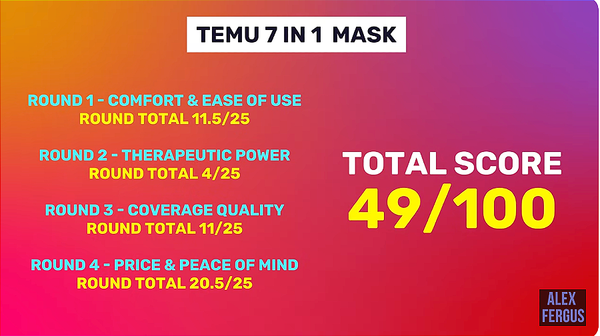 I Tested the $30 Temu Red Light Mask – Here’s the Truth